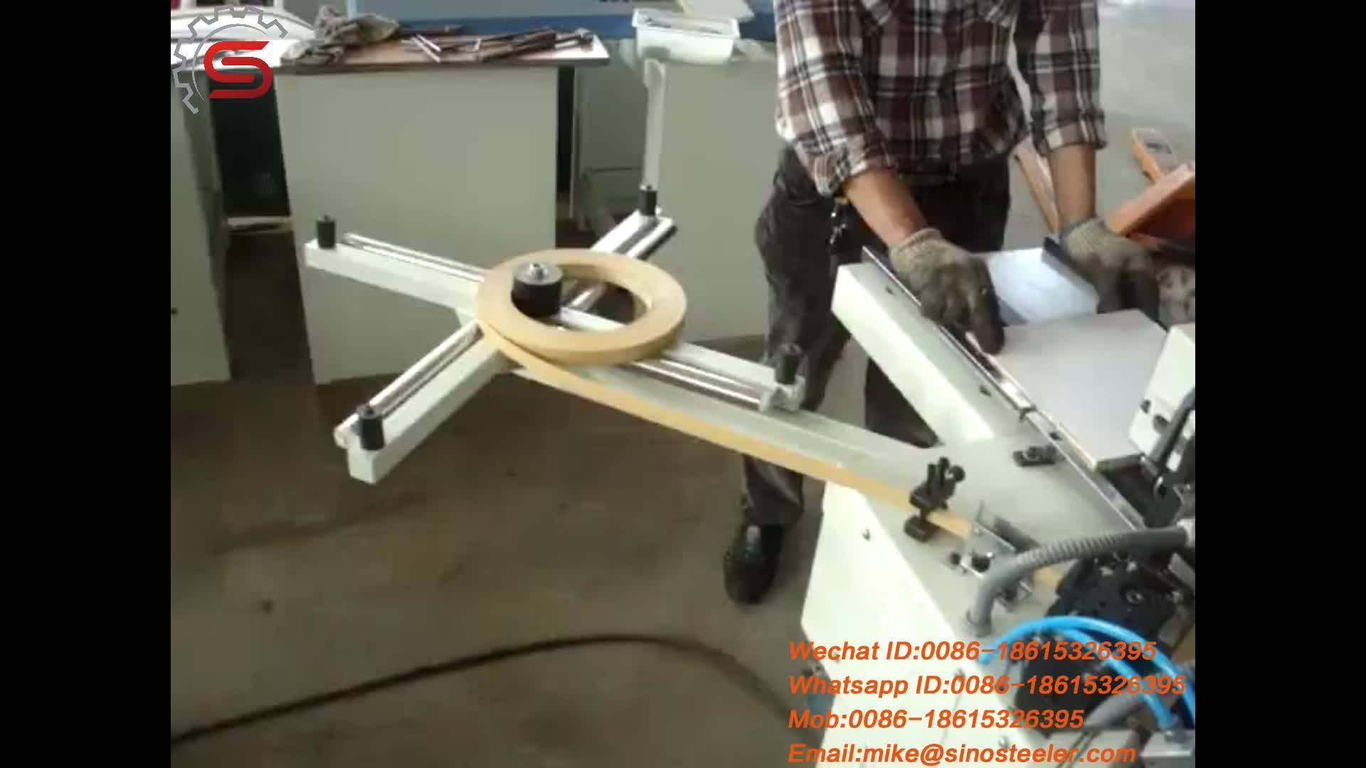 Small Bjf115m Flexible Automatic Edge Banding Machine Woodworking ...