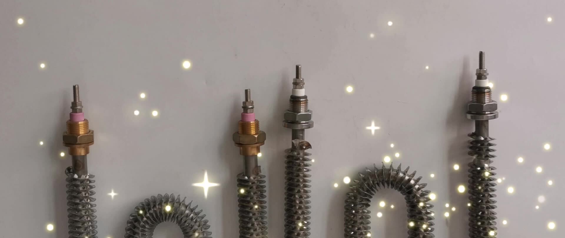 Ljxh 304sus Finned Tubular Heater Element W Type M18x25mm Connection ...