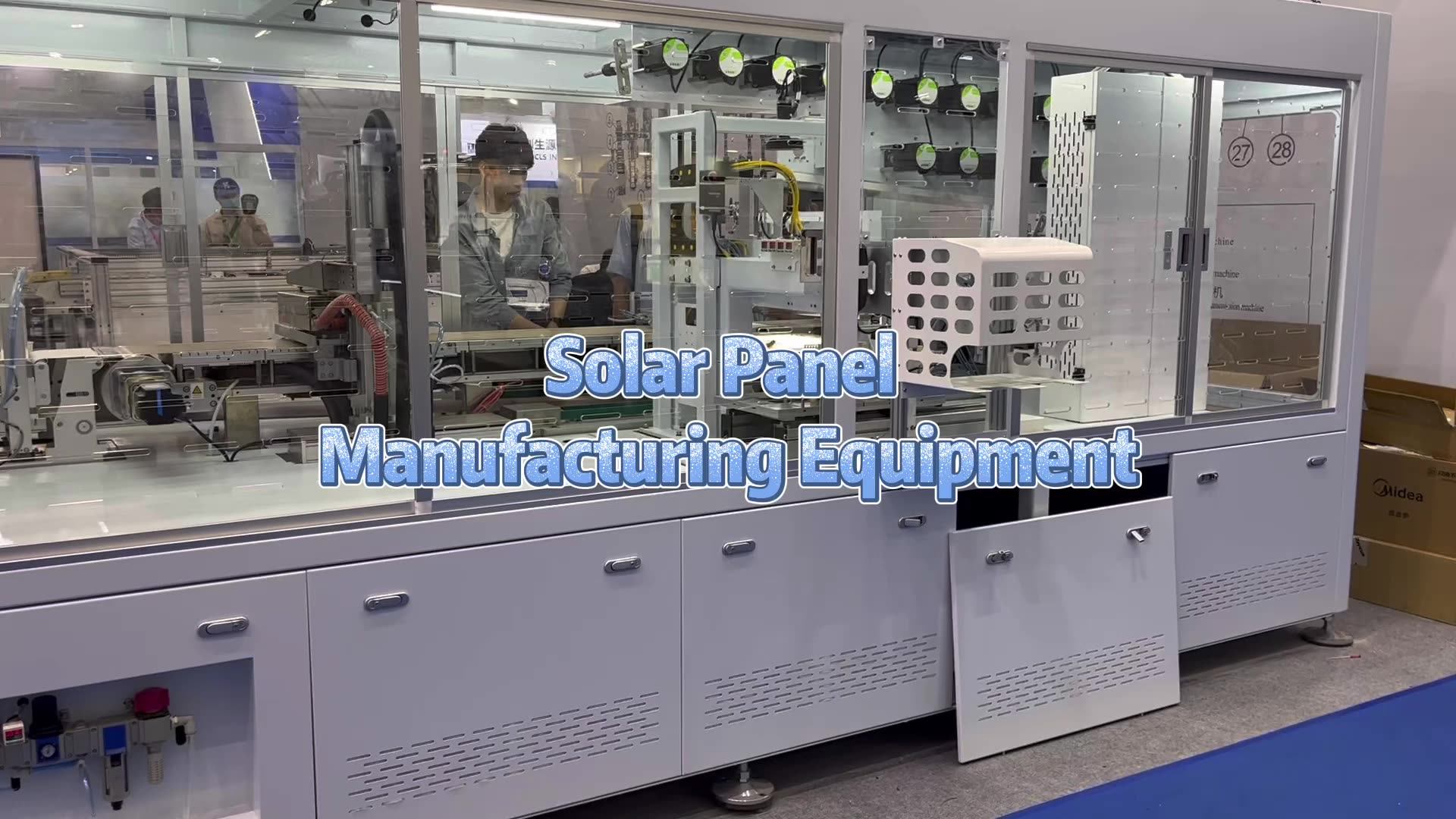 Solar Cell Tabber Stringer Solar Panel Strings Laying Up Transport 20mw ...