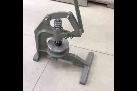 Manual Round Fabric Gsm Weight Cutter/circular Textile Sample Cutter ...