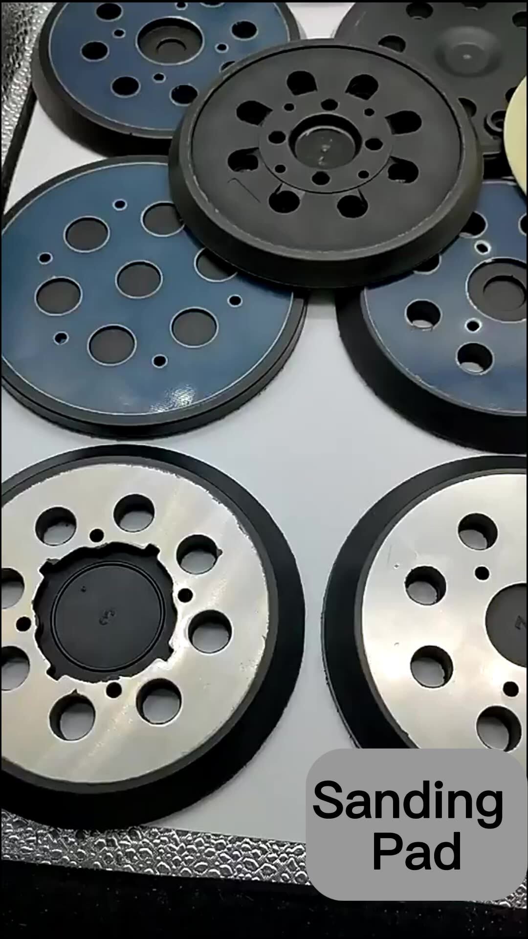 5 Inch 8-holes Sander Backing Pad Backup Sanding Pad For Hook And Loop ...
