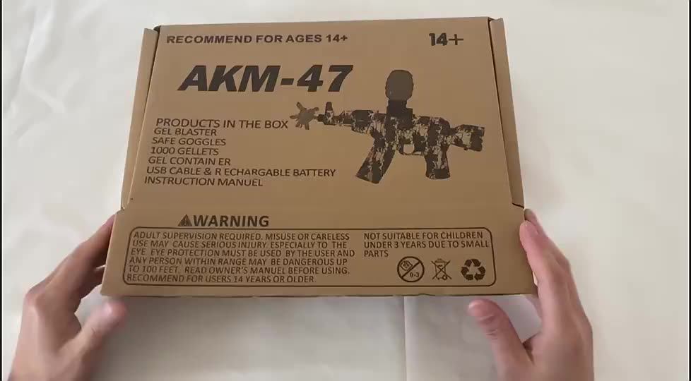 Wholesale Ak47 Mp5 M416 P90 Gel Blaster Splatter Ball Gun Splat R ...