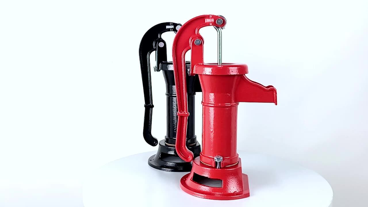 Shallow Well Hand Pump Cast Iron Hand Water Pump No Lead Pitcher Pump ...