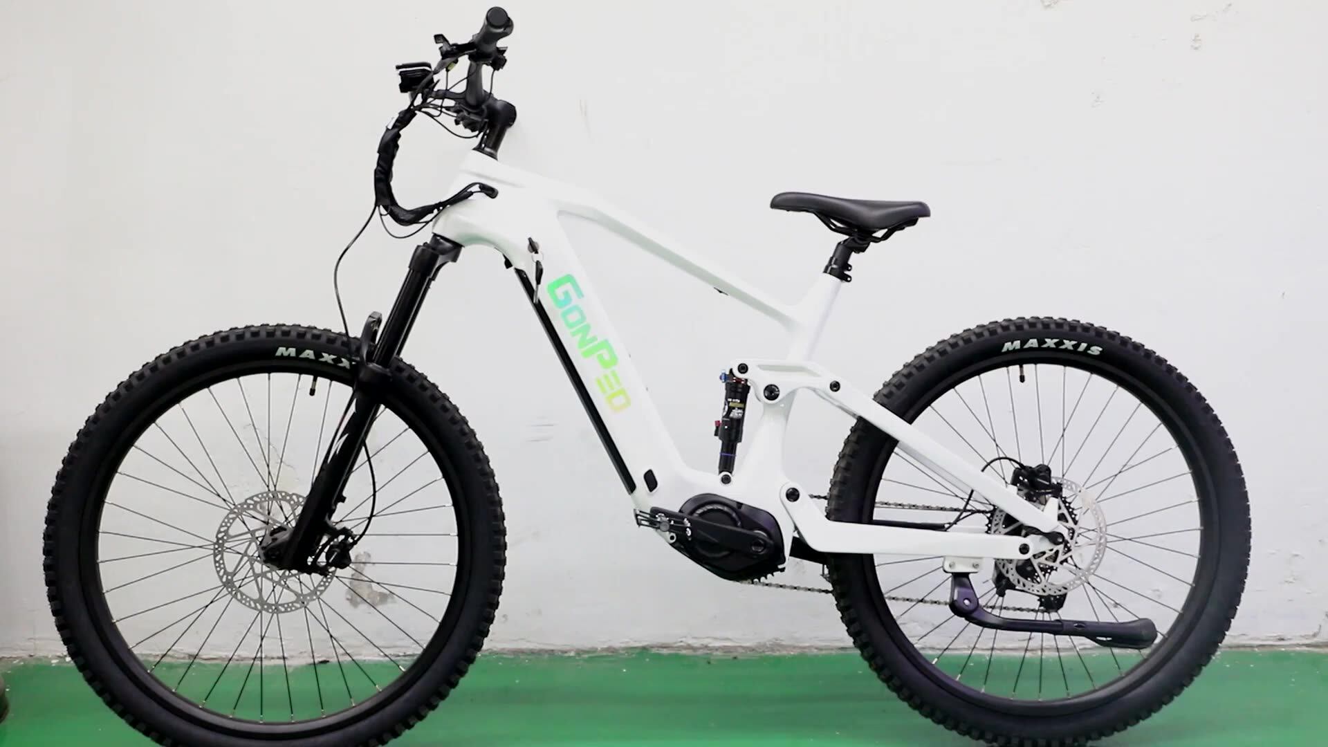 Emtb Bafang M600 G510 Mid Motor Frame 500w 1000w 48v Carbon Frame Ebike ...