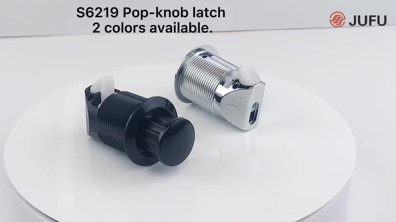 Rv Caravan Camper Marine Pop-out Knob Latch Hot Push Button Catch Lock ...