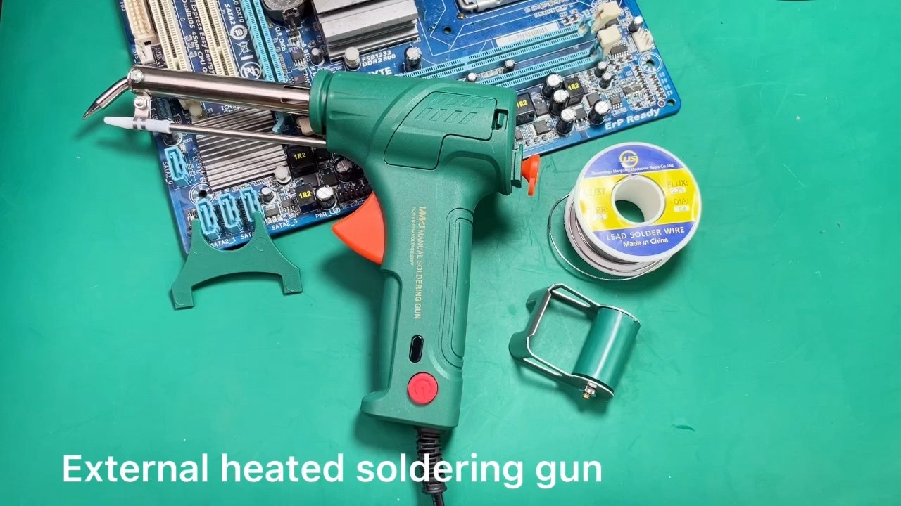 60w Handheld Internal Thermal Soldering Iron Gun Automatic Feeding Tin ...