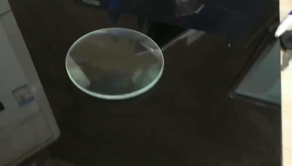 Custom Large Diameter 90mm Optical Glass Flat Round Spherical Biconvex ...