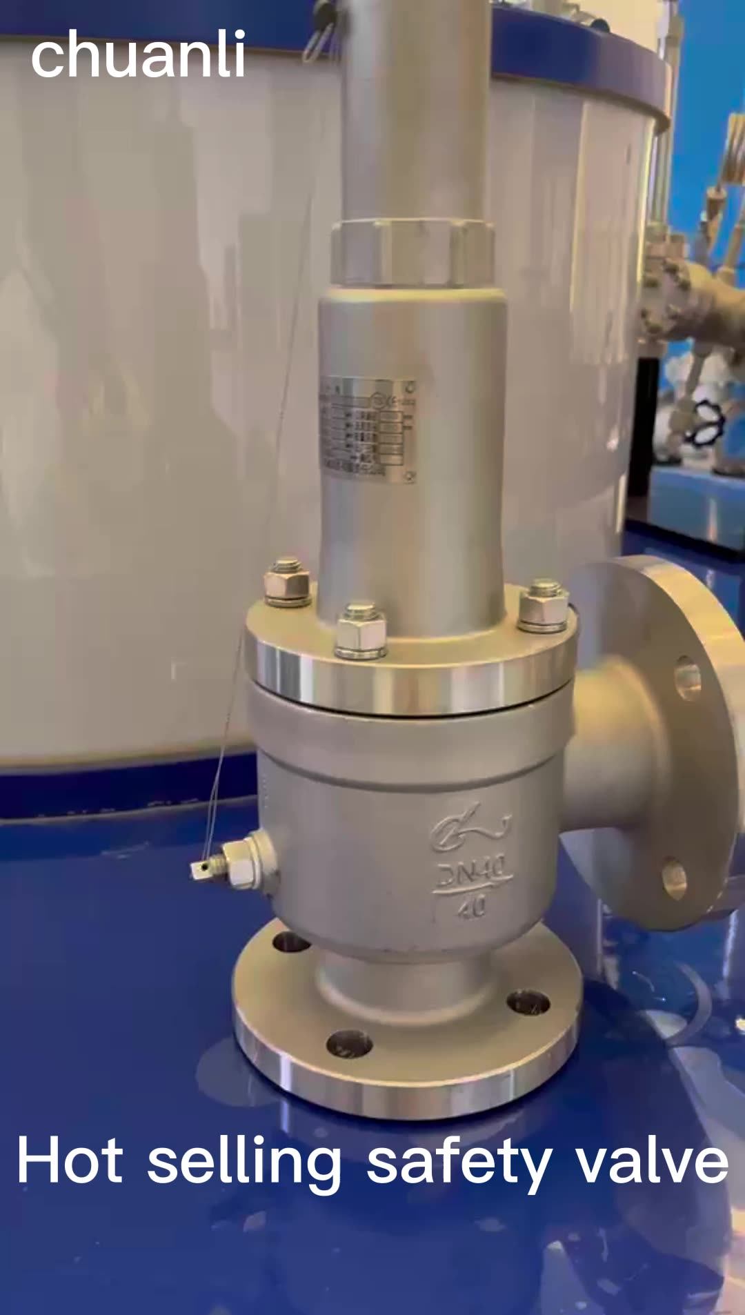 Flange Full Open Safety Valve A42y Safety Pressure Relief Exhaust Valve ...