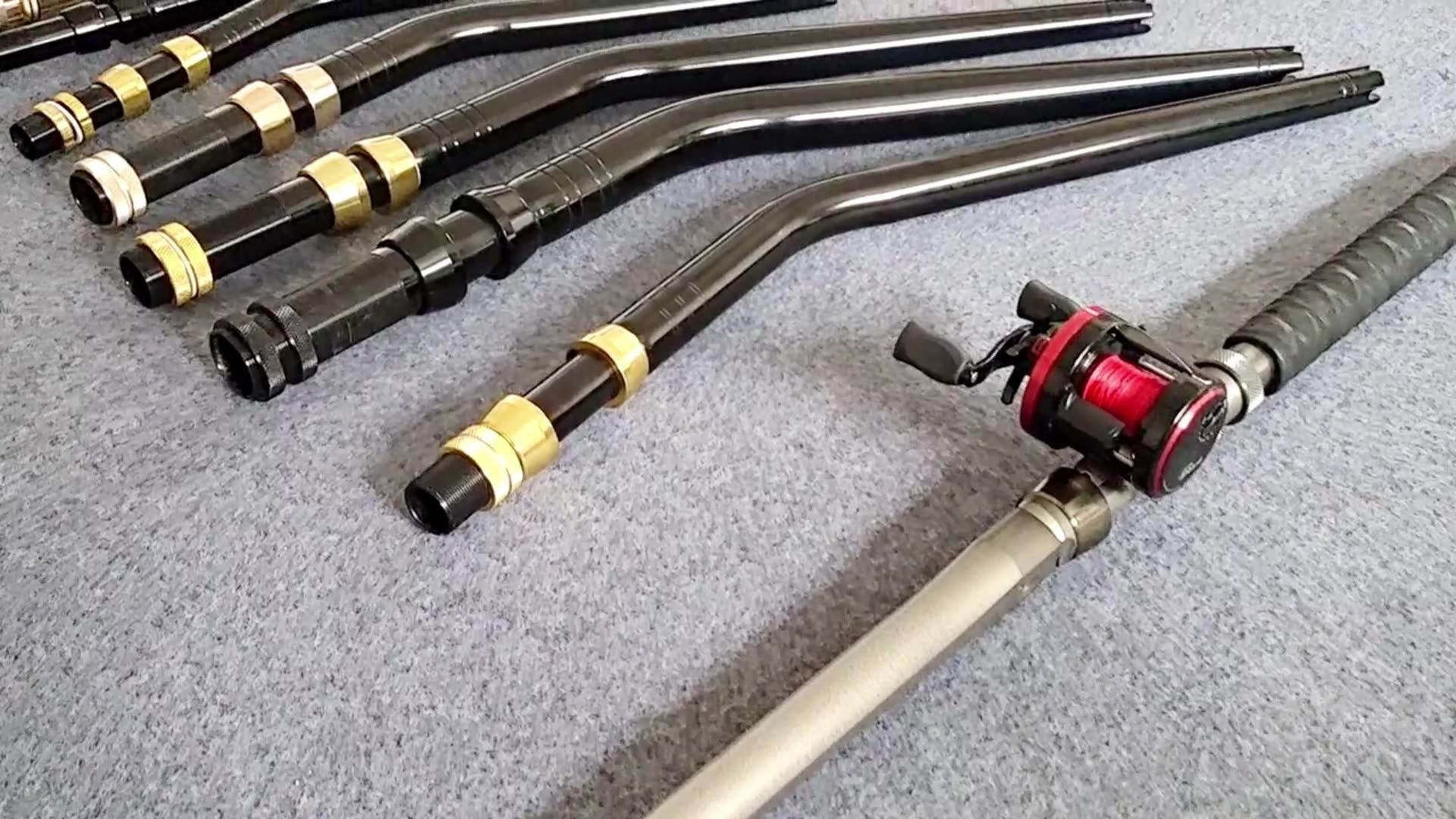 New Oem 1# 2# 4# 6# Heavy Duty Big Game Fishing Aluminum Trolling Rod ...