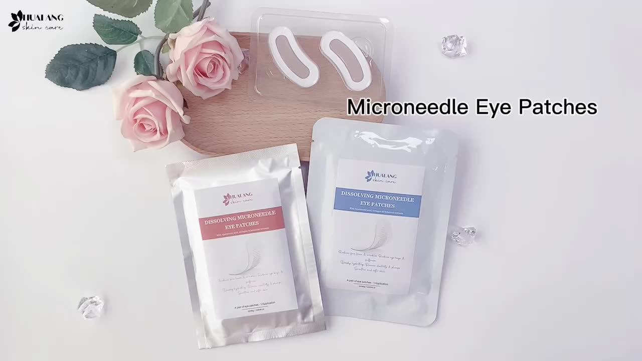 Wholesale Custom Private Logo Anti Fine Lines Micro Needle Hyaluronic Acid Soluble Dissolving ...