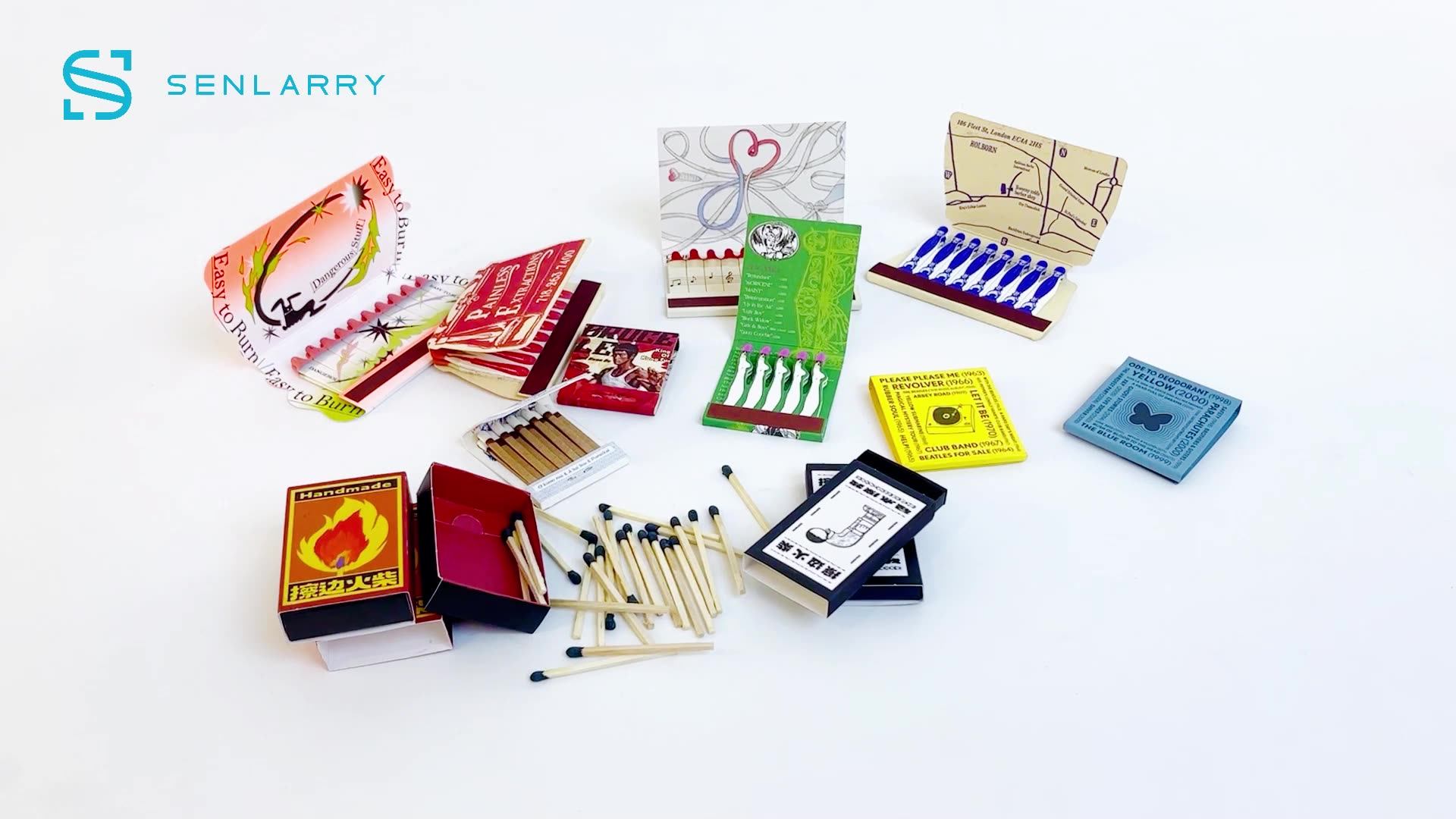 Luxury Matchsticks Safety Long Slide Out Reusable Packaging Box ...