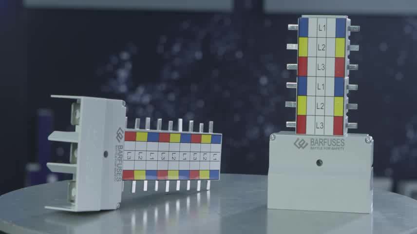 Barfuse Mcb Pan Assembly For Busbar Distribution Board Busbar Sp3-150a ...