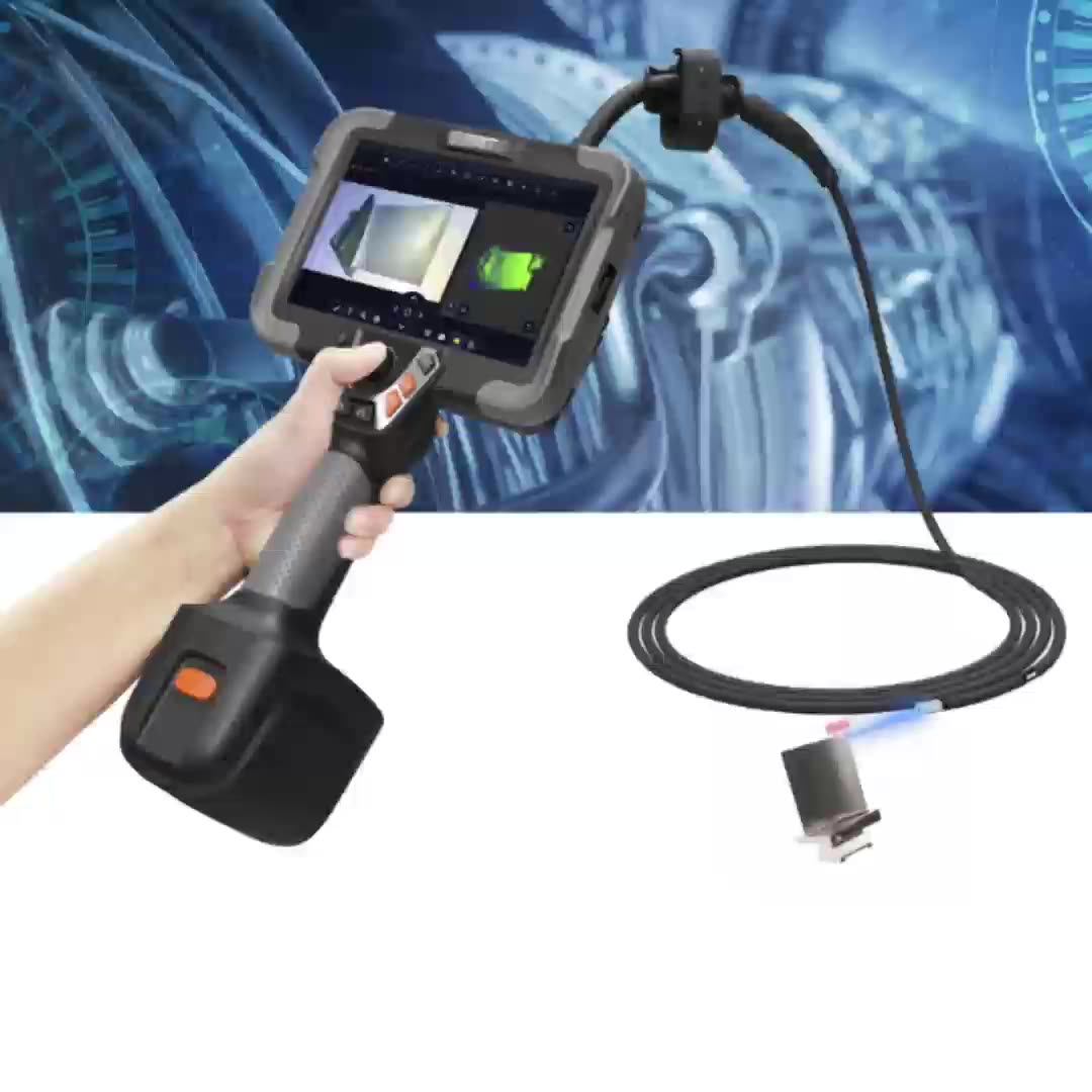 3.9mm Probe Diameter Industrial Endoscope 360 Degree Analog Camera For ...