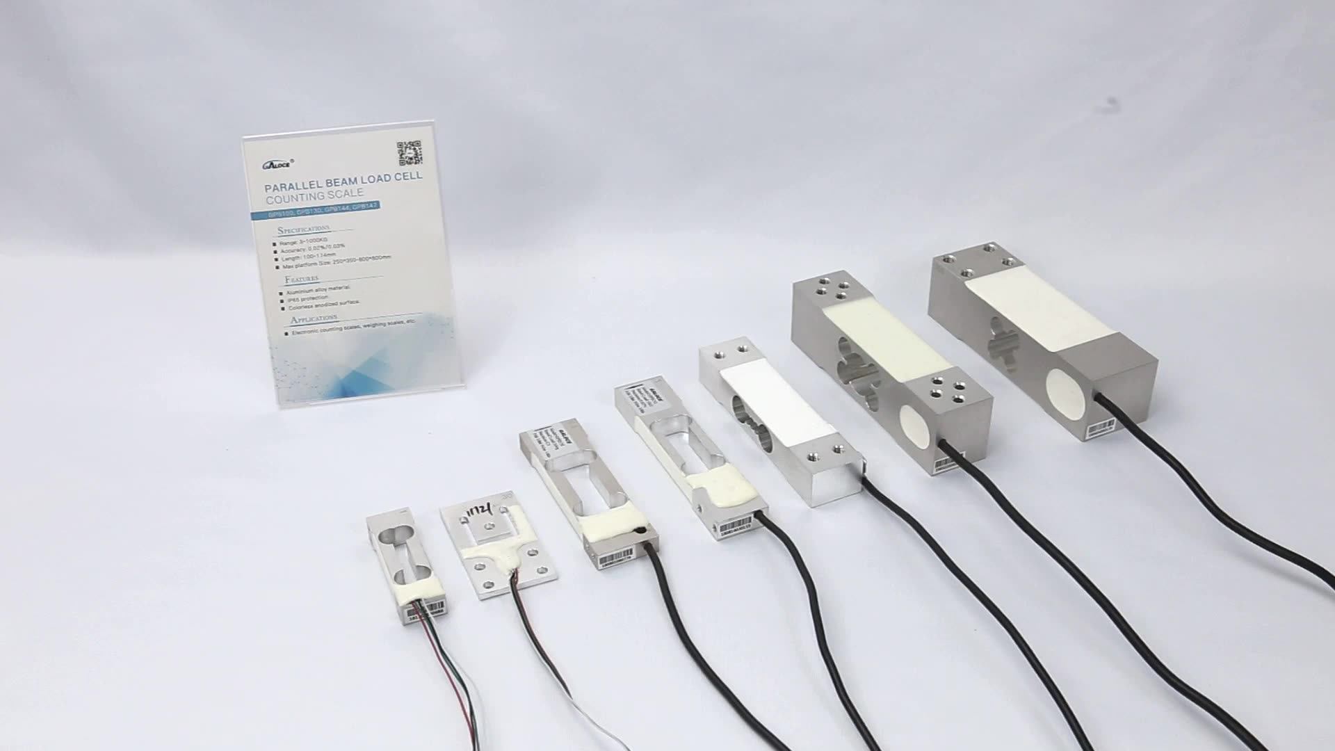 Gpb150 Parallel Beam 0.5kg 3kg Load Cell Sensor - Buy 0.5kg 3kg Load ...