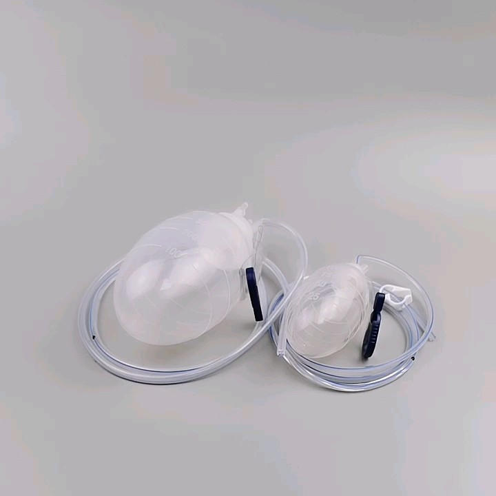 Closed Wound Drainage System 100cc Silicone Bulb Evacuator Kit - Buy ...