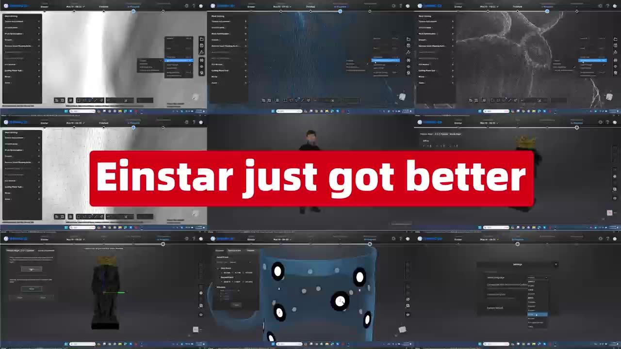 Shining 3d Einstar Detail-oriented Enhancement Support Scanning Hair ...