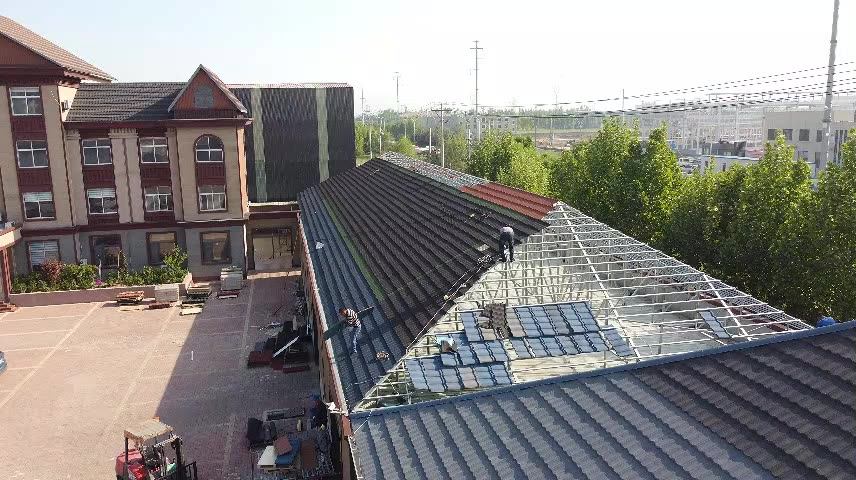 Galvanized Metal Shingle Roma Roofing Sheets Color Stone Coated Roof ...