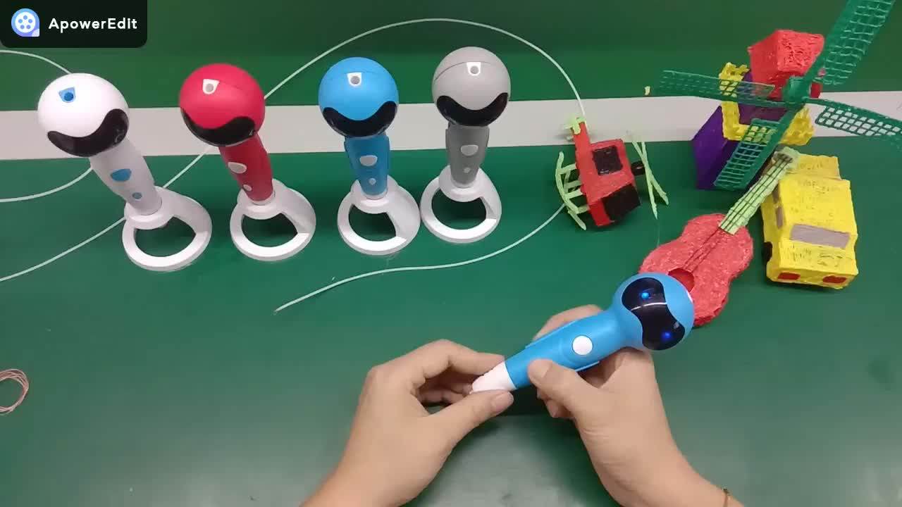 Kids Toy Education Drawing 3d Pen Robot Printer Pencil Pcl 1.75 - Buy ...