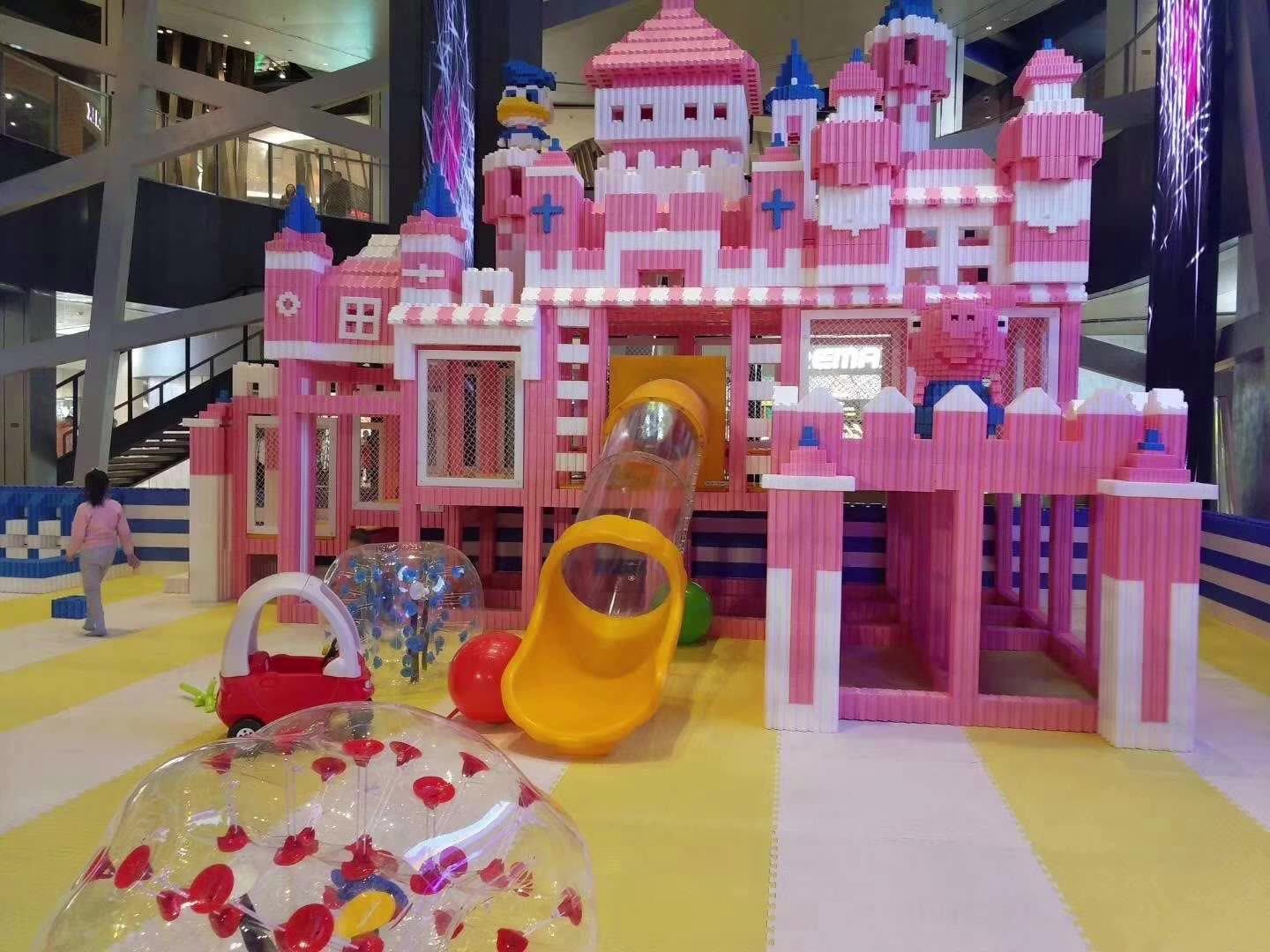 Ce Certified Giant Educational Plastic Building Blocks For Children Age ...