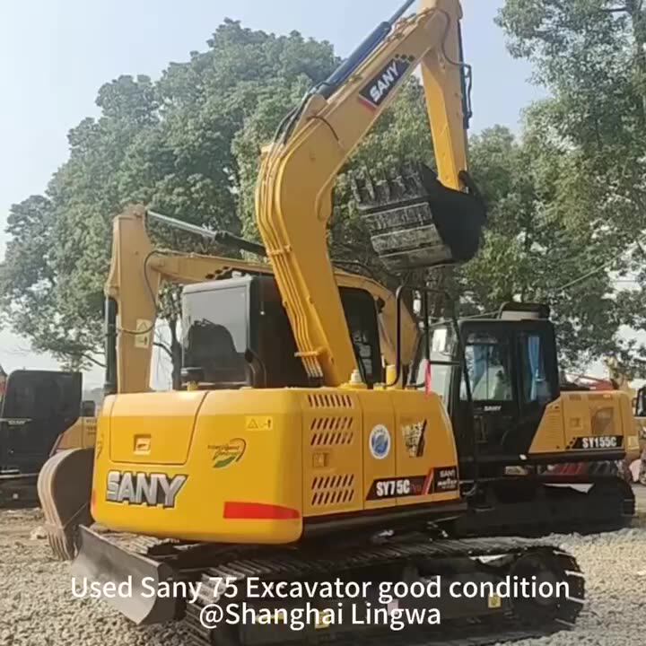 Sany75 Hydraulic Crawler Backhoe Excavator,China Used 7ton Mini ...