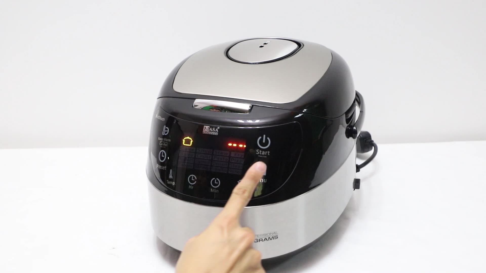 2022 Square Fuzzy Logic 16-in-1 Rice Slow Multi Purpose Cooker ...