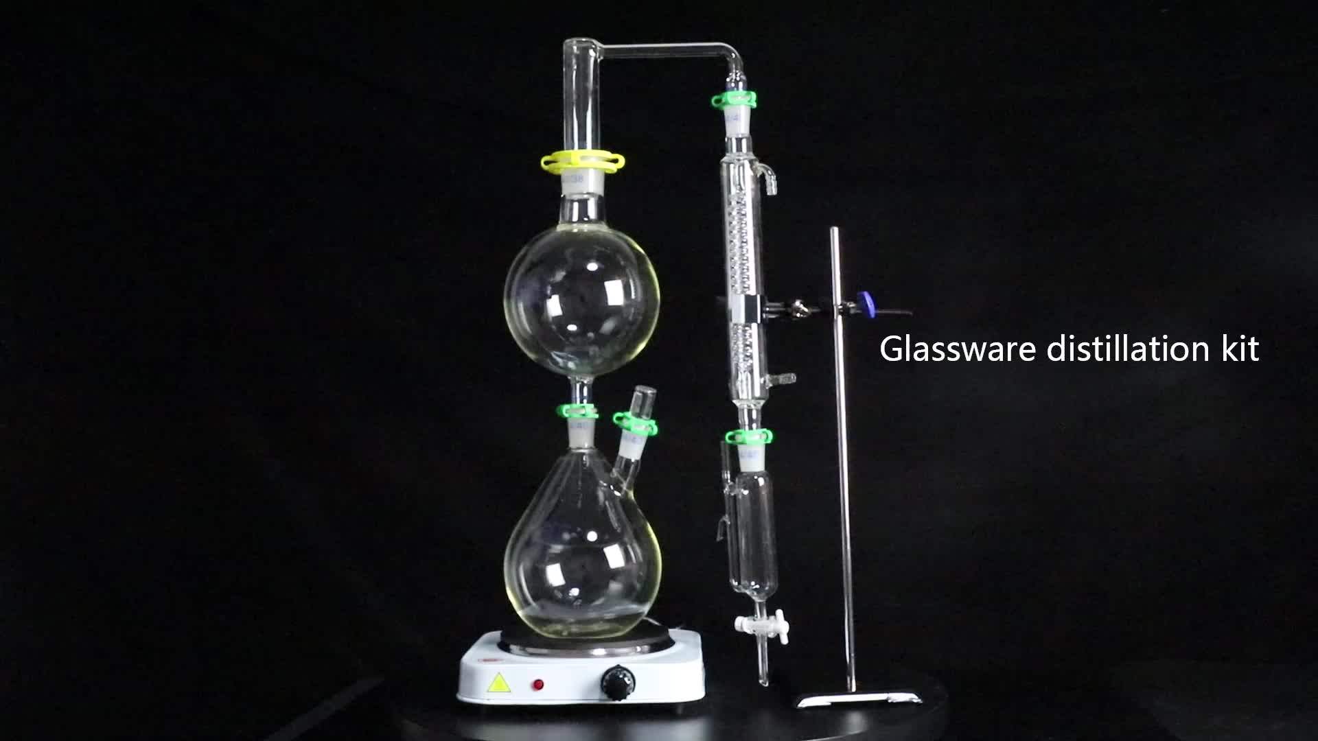 Factory Supplies Chemistry Glassware Water Distiller Purifier Kit ...