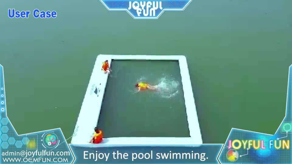 Dwf Pfy Drop Stitch Material Sea Open Water Floating Inflatable Yacht ...