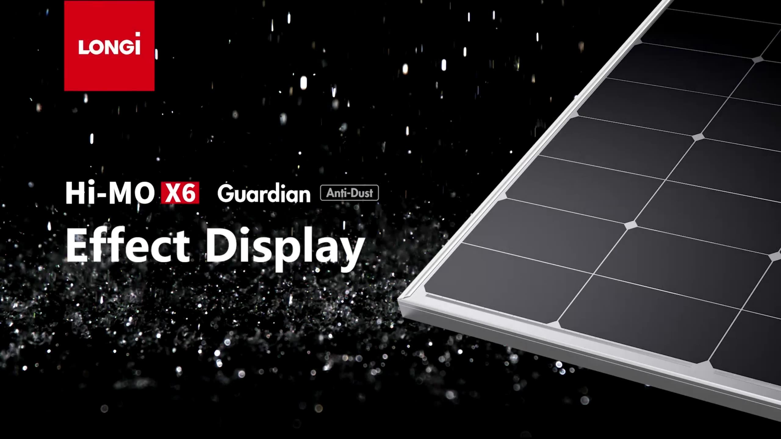 Longi Hi-mo X6 Guardian Anti-dust Solar Panel 540w 590w 595w 600w ...