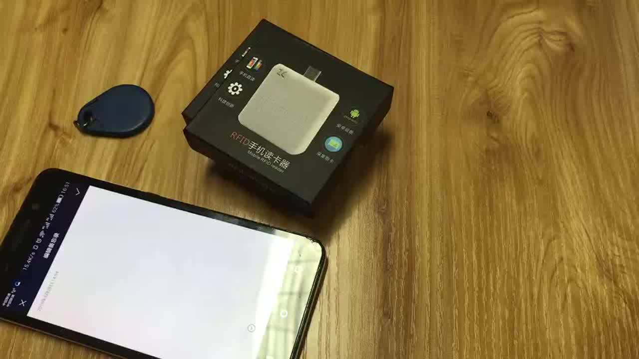 Micro Rfid Reader Usb Power Supply Supports Otg Uhf Android Mobile ...