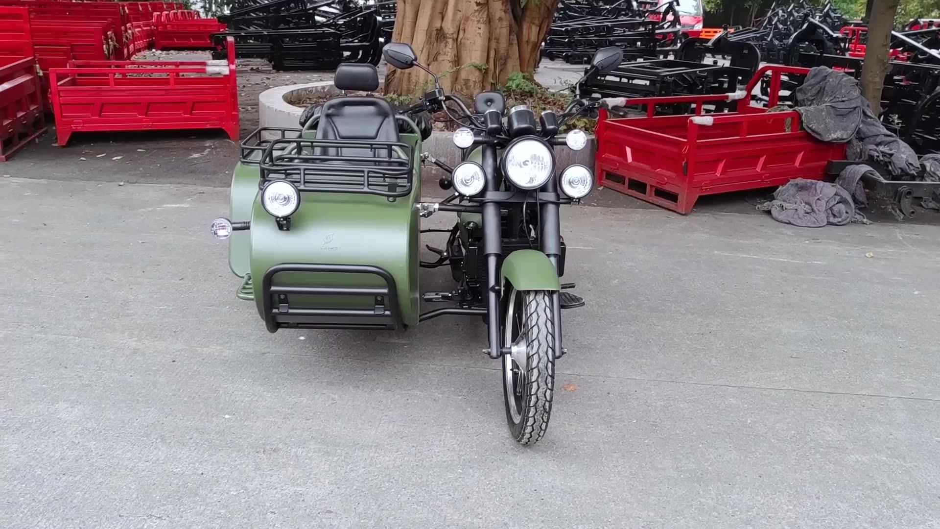Right Three-wheeled Motorcycle Tricycles Cargo 3 Wheel Chopper Gas ...