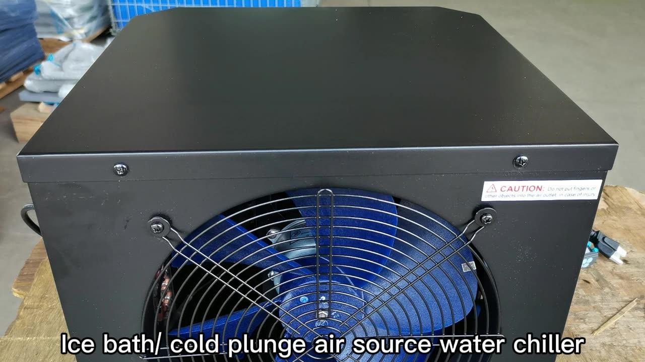 Small Mini 1.5 Hp Wifi Icebath Air Source Aquarium Cold Plunge Cooled ...