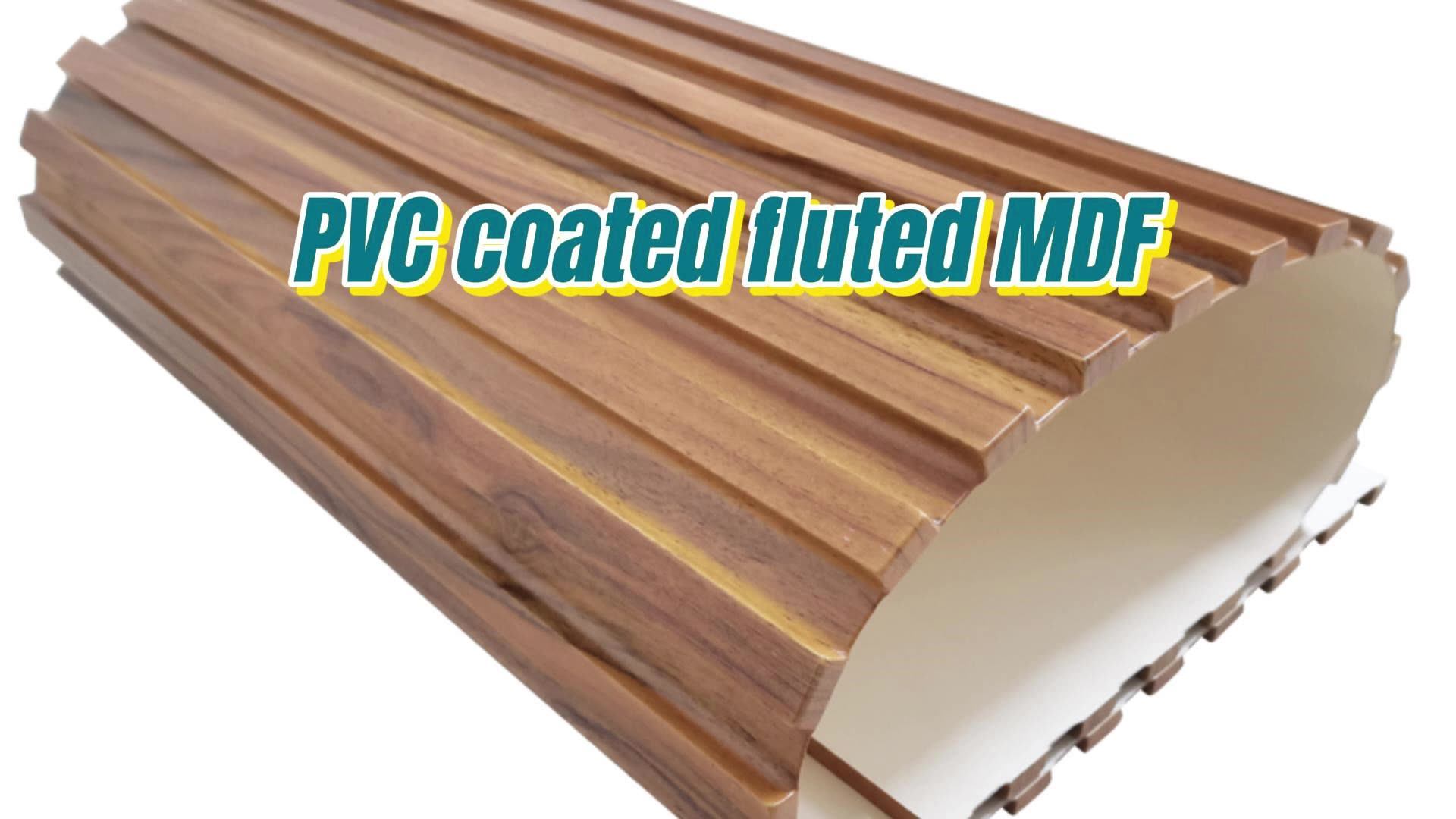Flexible Pvc Fluted Mdf Wave Wall Panel Carved Mdf Panels Decoration ...