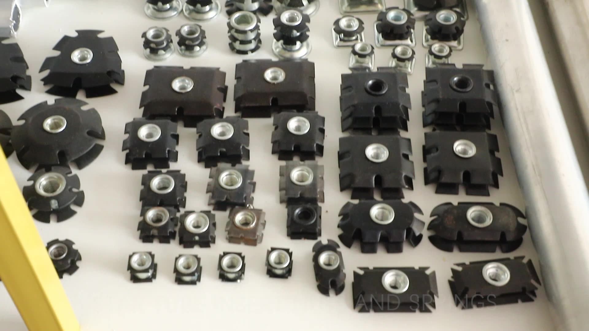 M6 M8 Fttings Tube Connector Nuts Carbon Steel Sunflower Round Star Nut ...