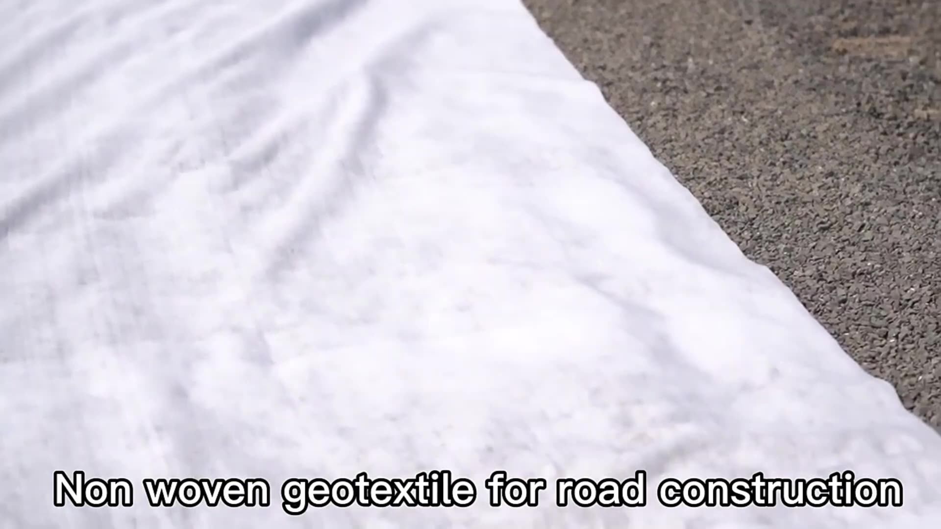 Staple Fiber Needled Punched Geotetxile Geofabric Geo Cloth Non Woven ...