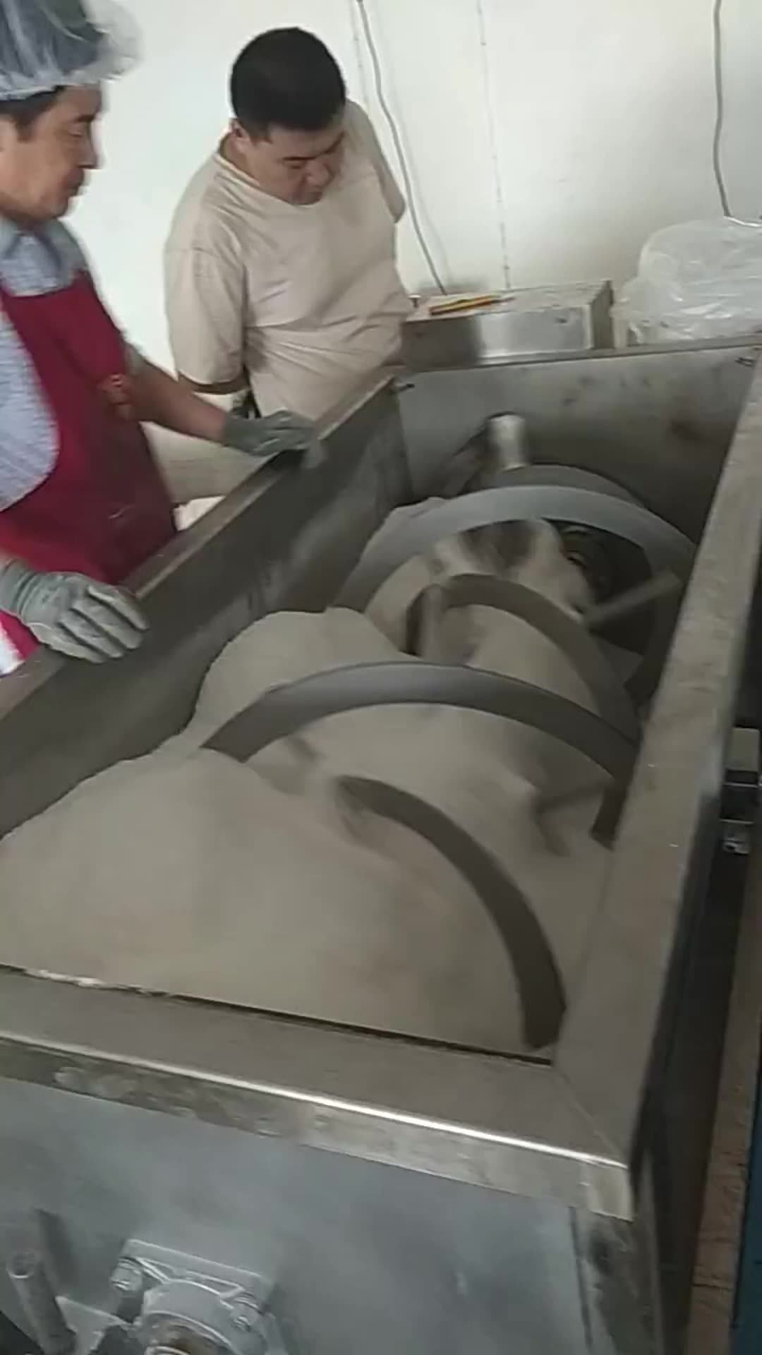 U Shape Double Screw Belt Mixer Dry Powder Mortar Feed Mixer Powder ...