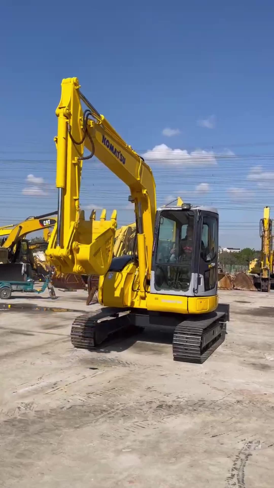 Used Mini Excavator Original Komatsu,Pc78 Pc78us Pc78us-6 - Buy Used ...