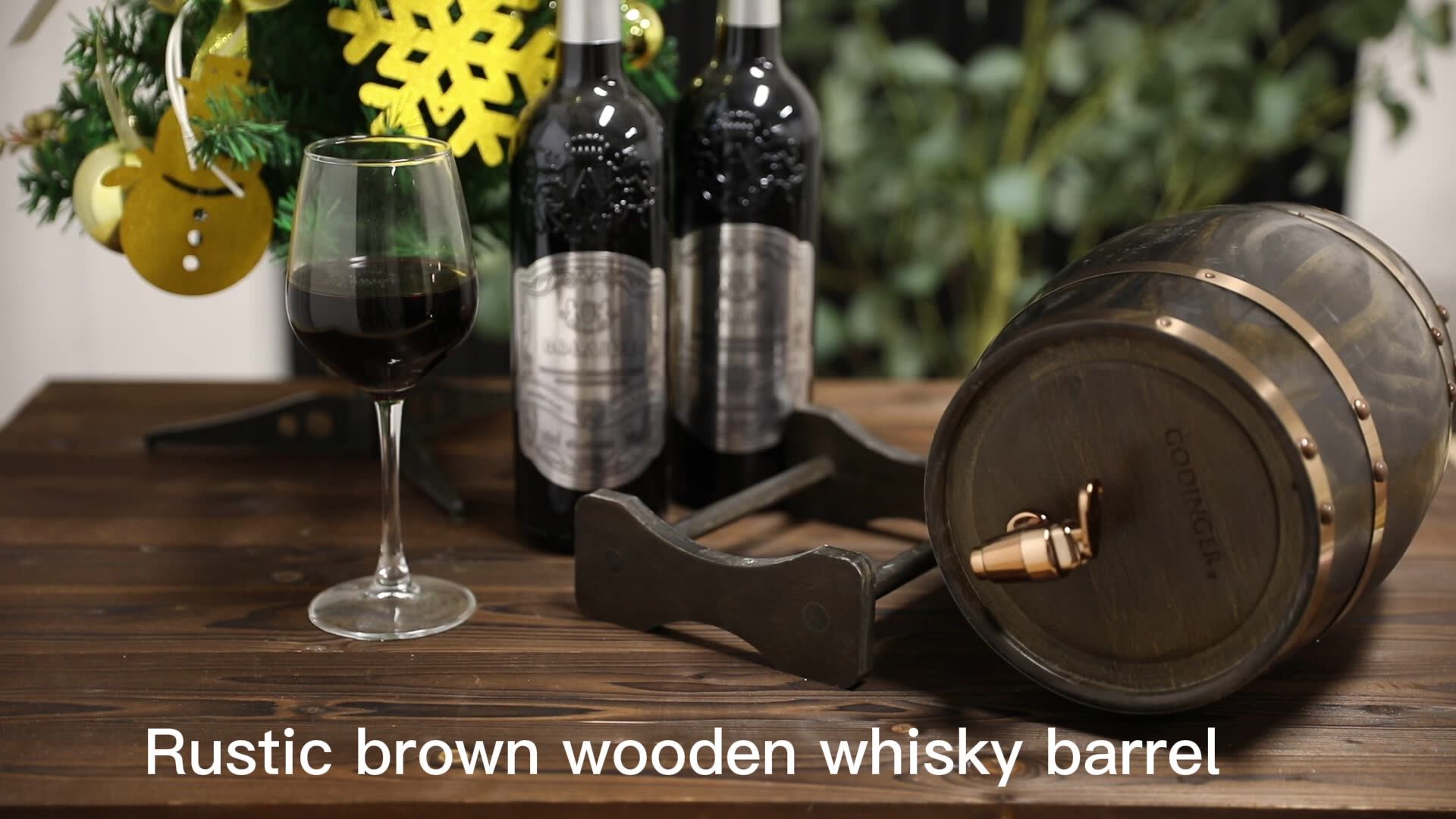 Bar Small Serve Display Wooden Beer Barrels Table Commercial Furniture ...