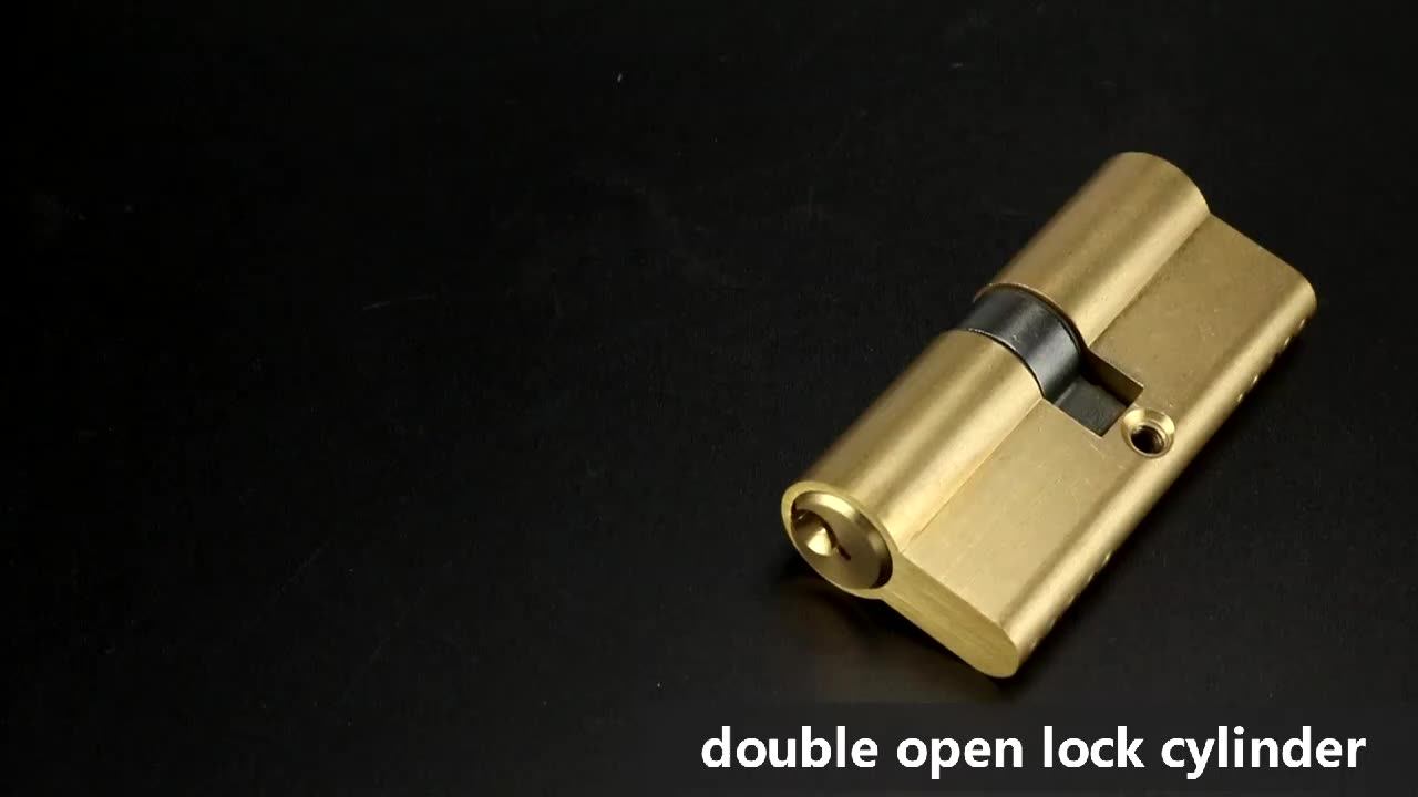 Oem High Quality Security 60mm 70mm 80mm Euro Brass Cylinder Lock Door ...