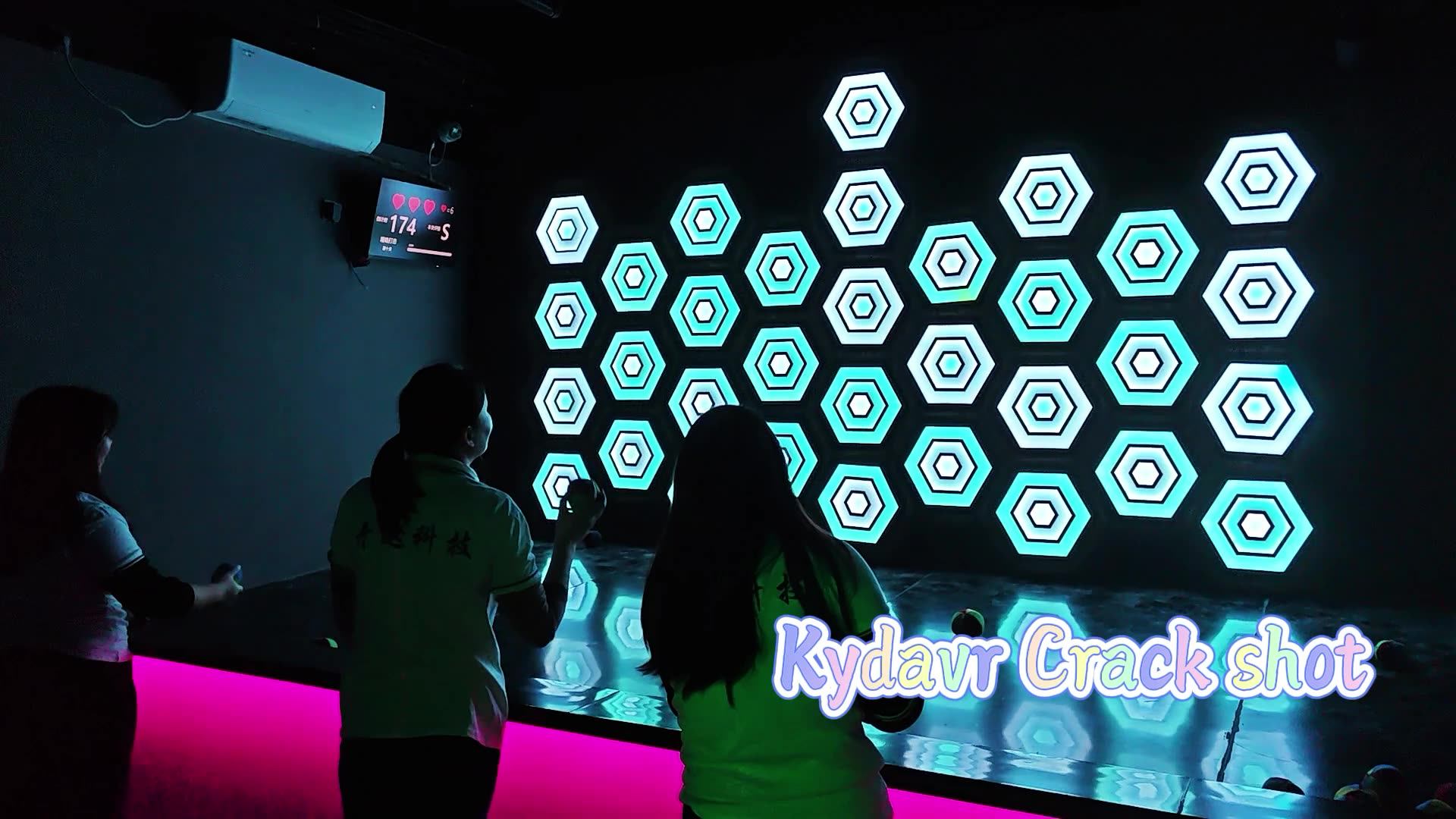 Playactivate Escape Pixel Grid Game Room Interactive Throwing Sandbags ...