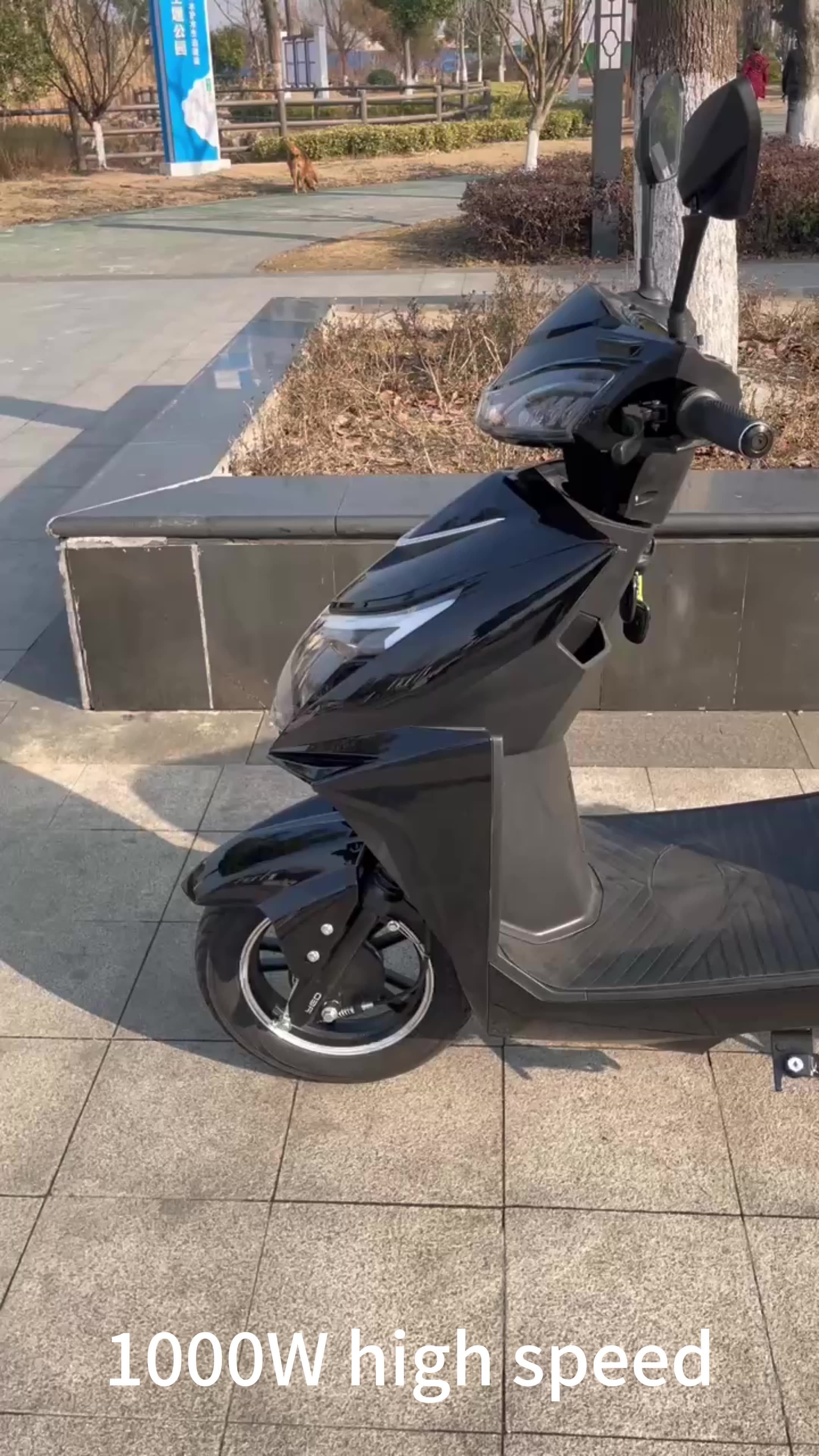 High-speed 60v Electric Scooter With 1000w-1500w Ckd Motor Disc Brake ...