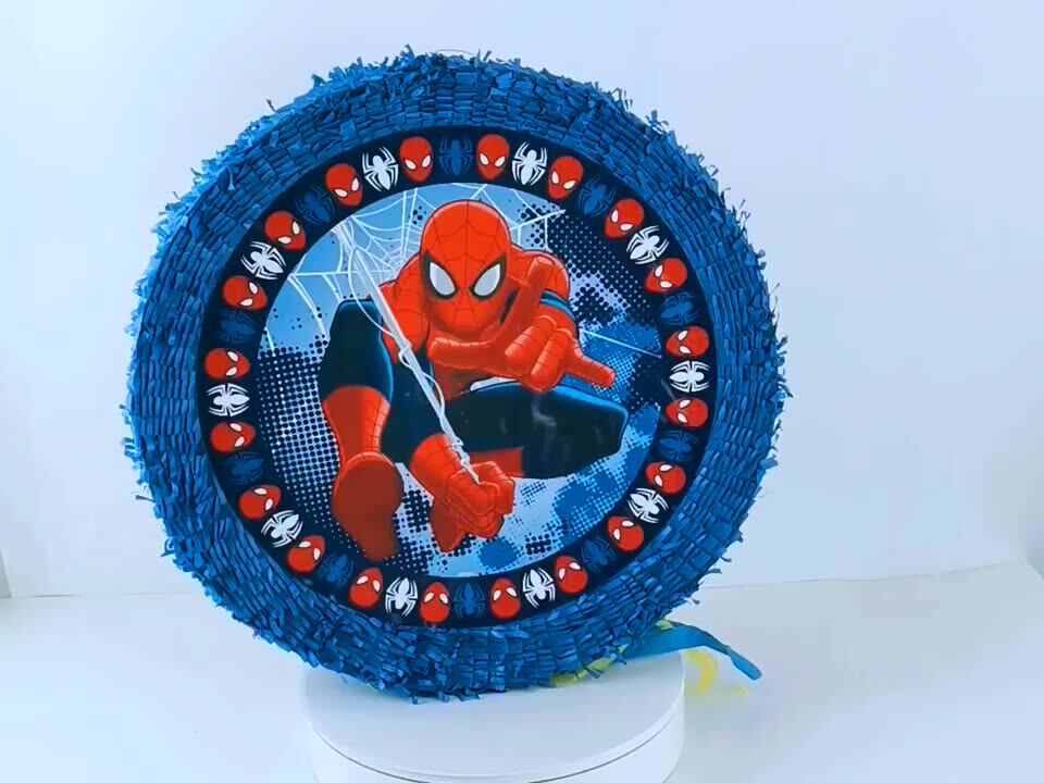 Pinata Toys Round Pinata Candy For Birthday Party Supplies Pull String ...