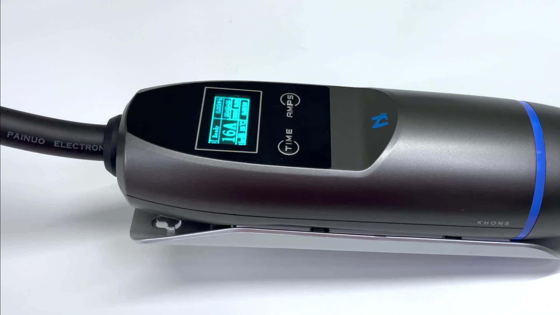 Khons 3kw-22kw 3phase 32a Portable Fast Electric Charger For Electric ...