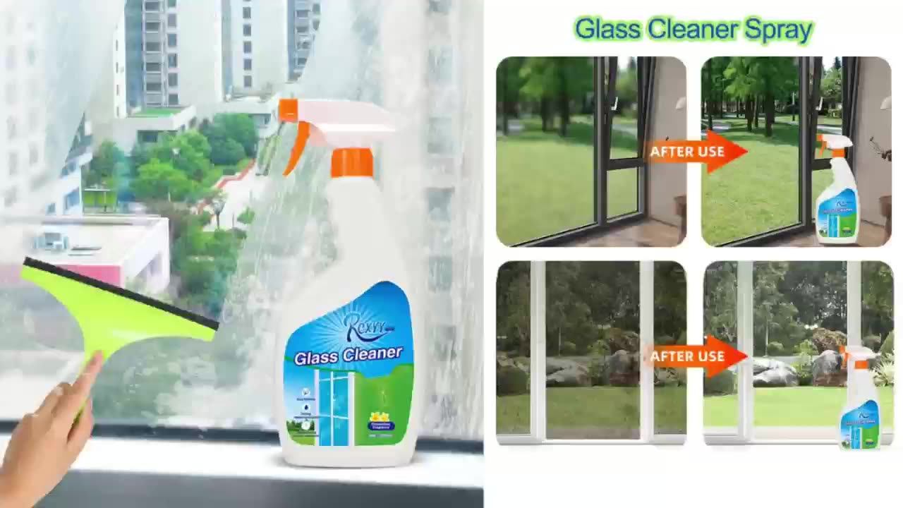 Wholesale Bulk Customization 500ml Glass Cleaner Spray Dust Removal For ...