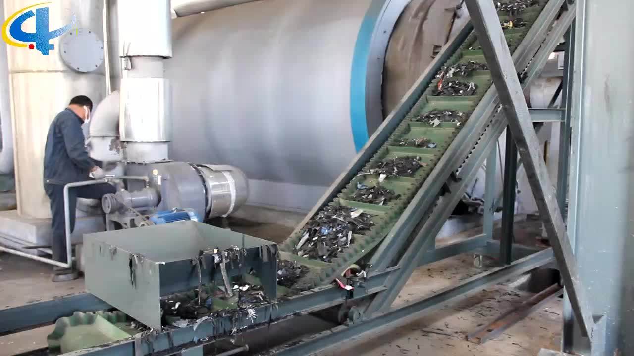 High Output Automatic Tyre Recycling Machine To Make Rubber Powder ...