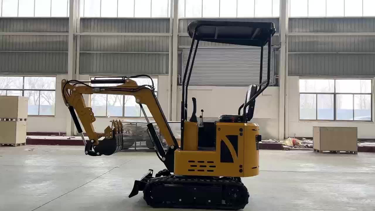 Free Shipping! 3.5 Ton Mini Excavator 1 Ton 2 Ton Kubota Engine Digger ...