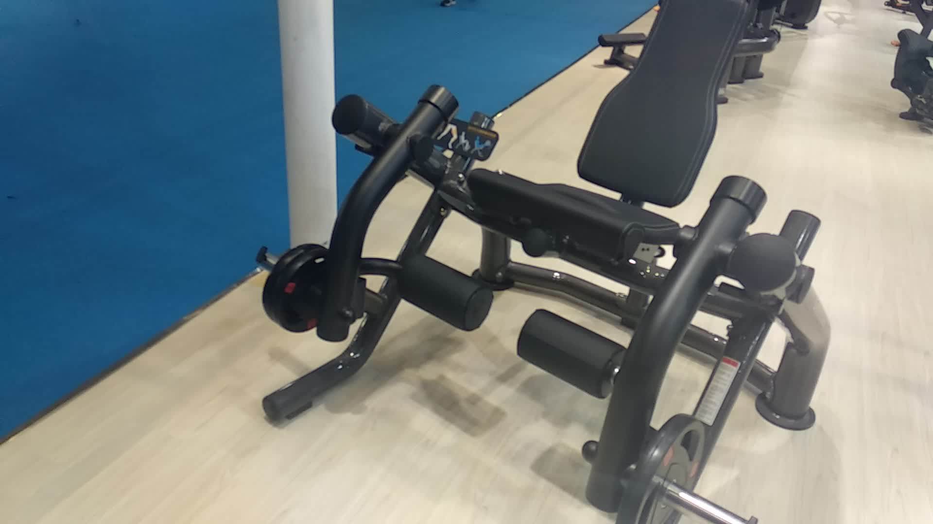 Commercial Leg Extension/leg Curl Plate Loaded Machine Gym Equipment ...