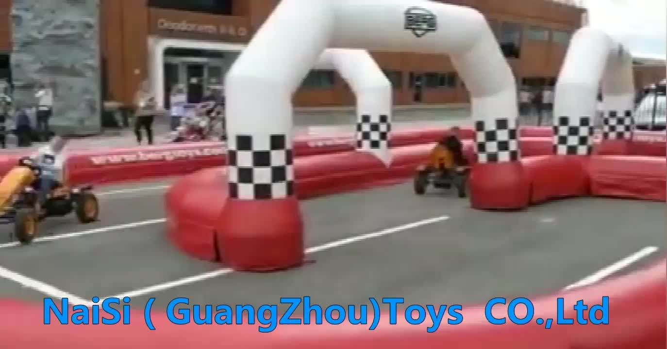 Inflatable Go Kart Track / Inflatable Race Track / Racing Inflatable ...