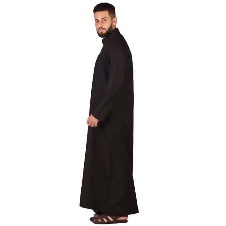 Thobe Men Muslim Moroccan Hooded Mens Thobes Khamis Arab Islamic ...