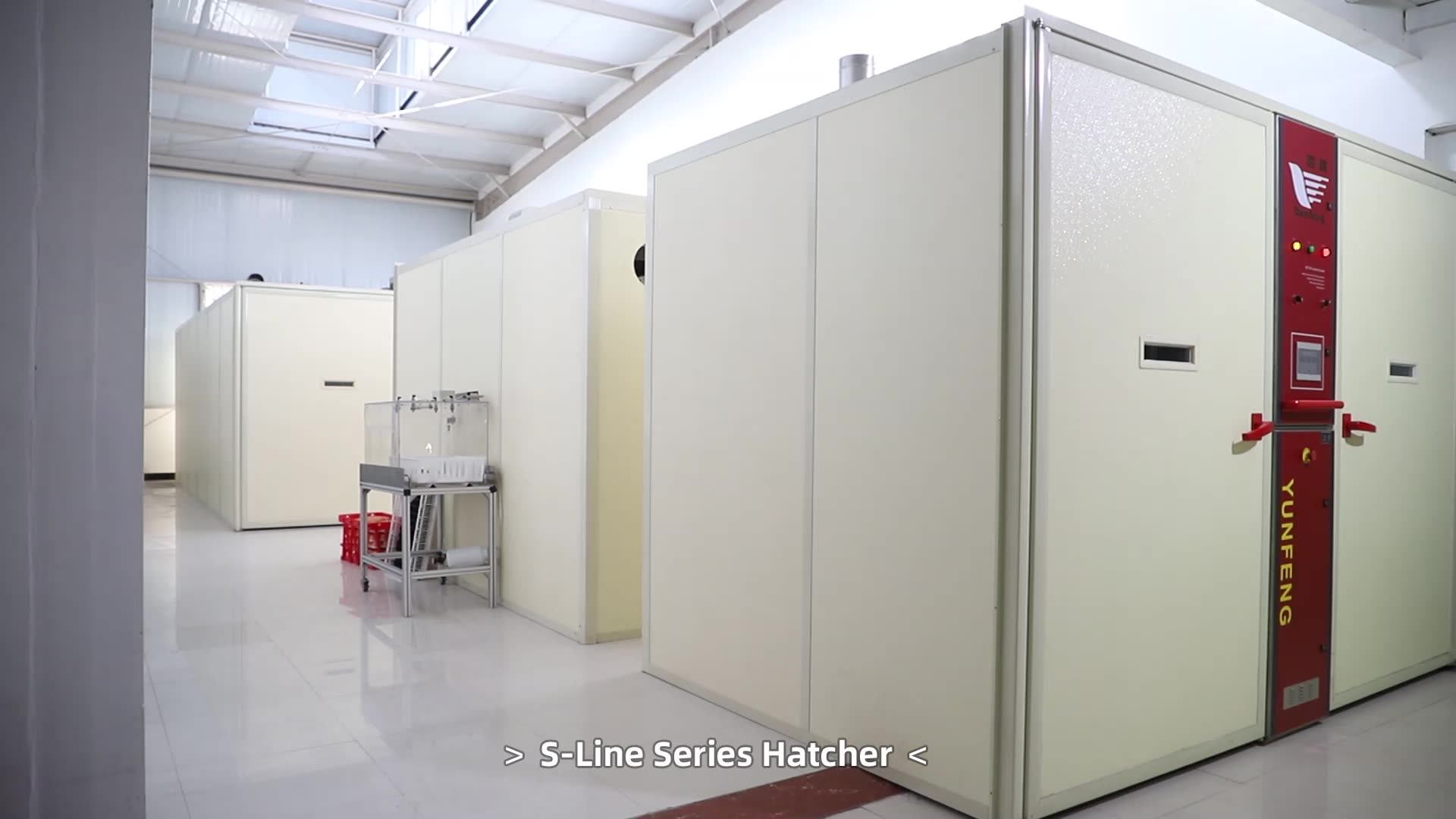 Yfdf-192sl Single Stage Chicken Eggs 19200 Pcs Automatic Hatcher ...