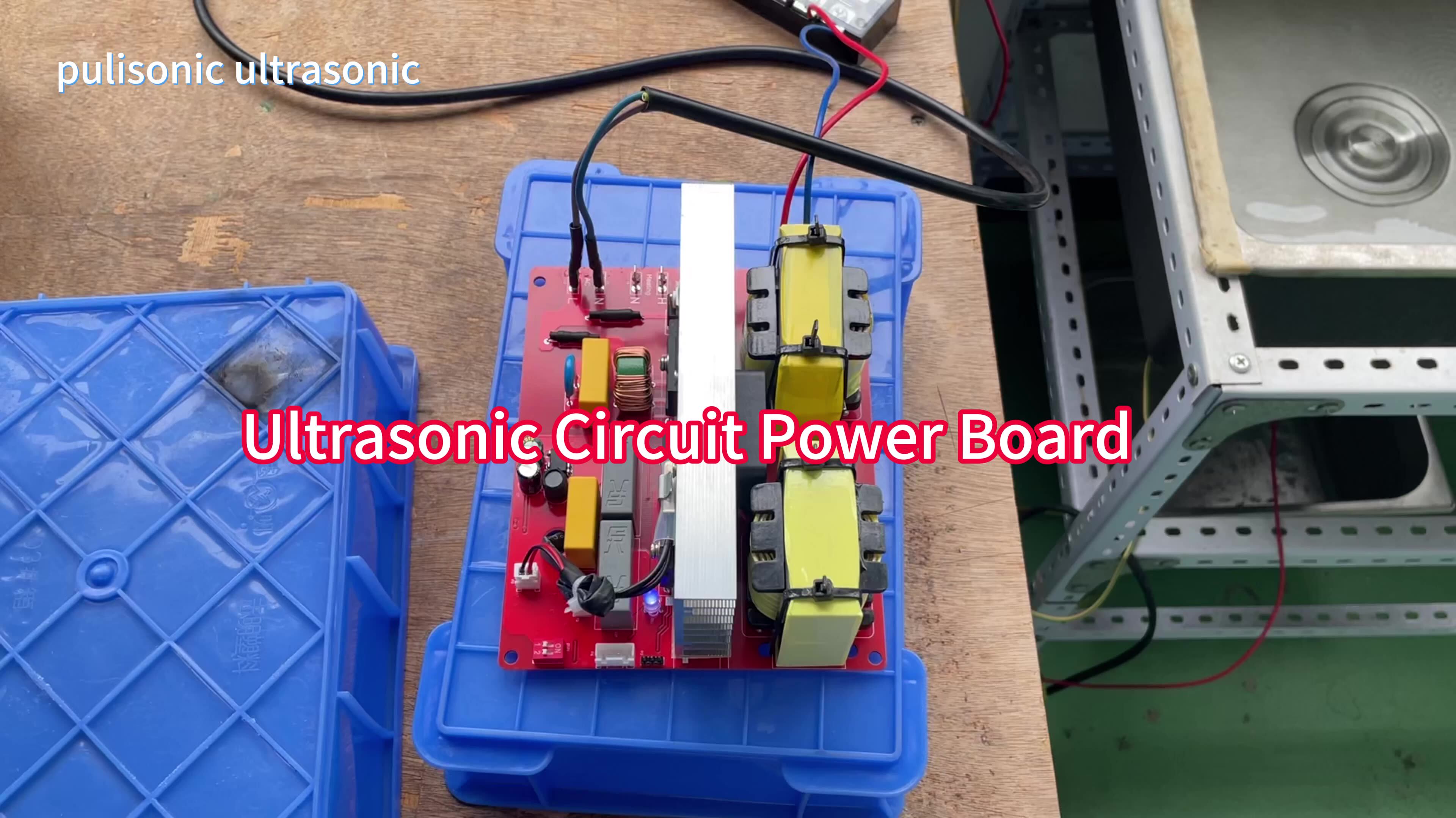 300watt 40khz Ultrasonic Cleaner Circuit Pcb Digital Generator Power ...